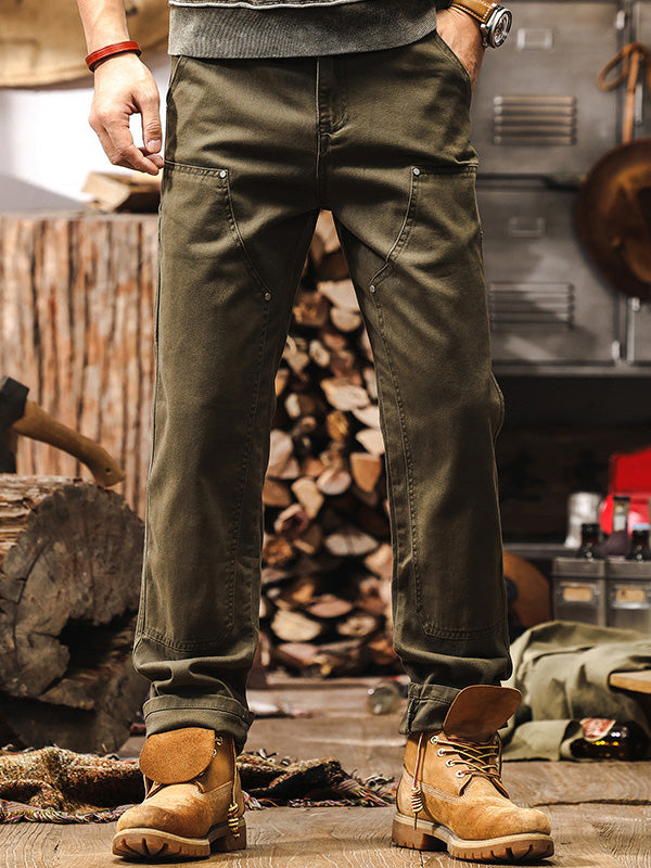 RUGGED WORKWEAR STRAIGHT-LEG UTILITY PANTS – Olyndra London