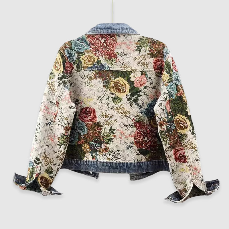 SOFIA AMORETTI BLOSSOM DENIM JACKET – Olyndra London